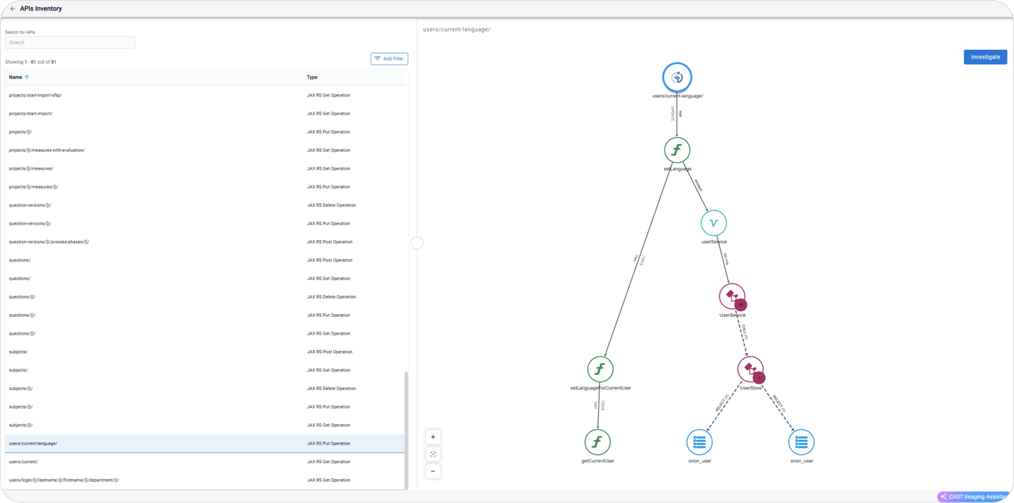 CAST Imaging - Capabilities