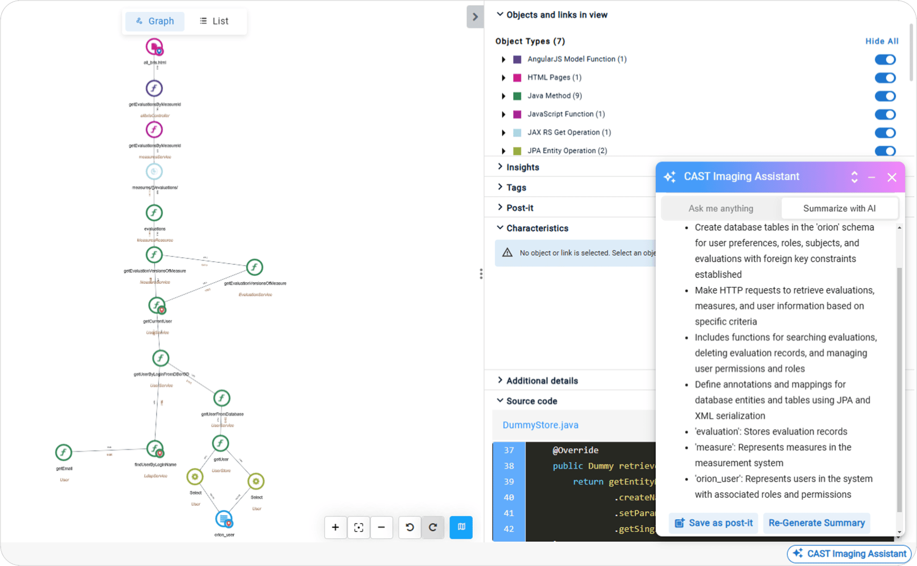 CAST Imaging - Capabilities