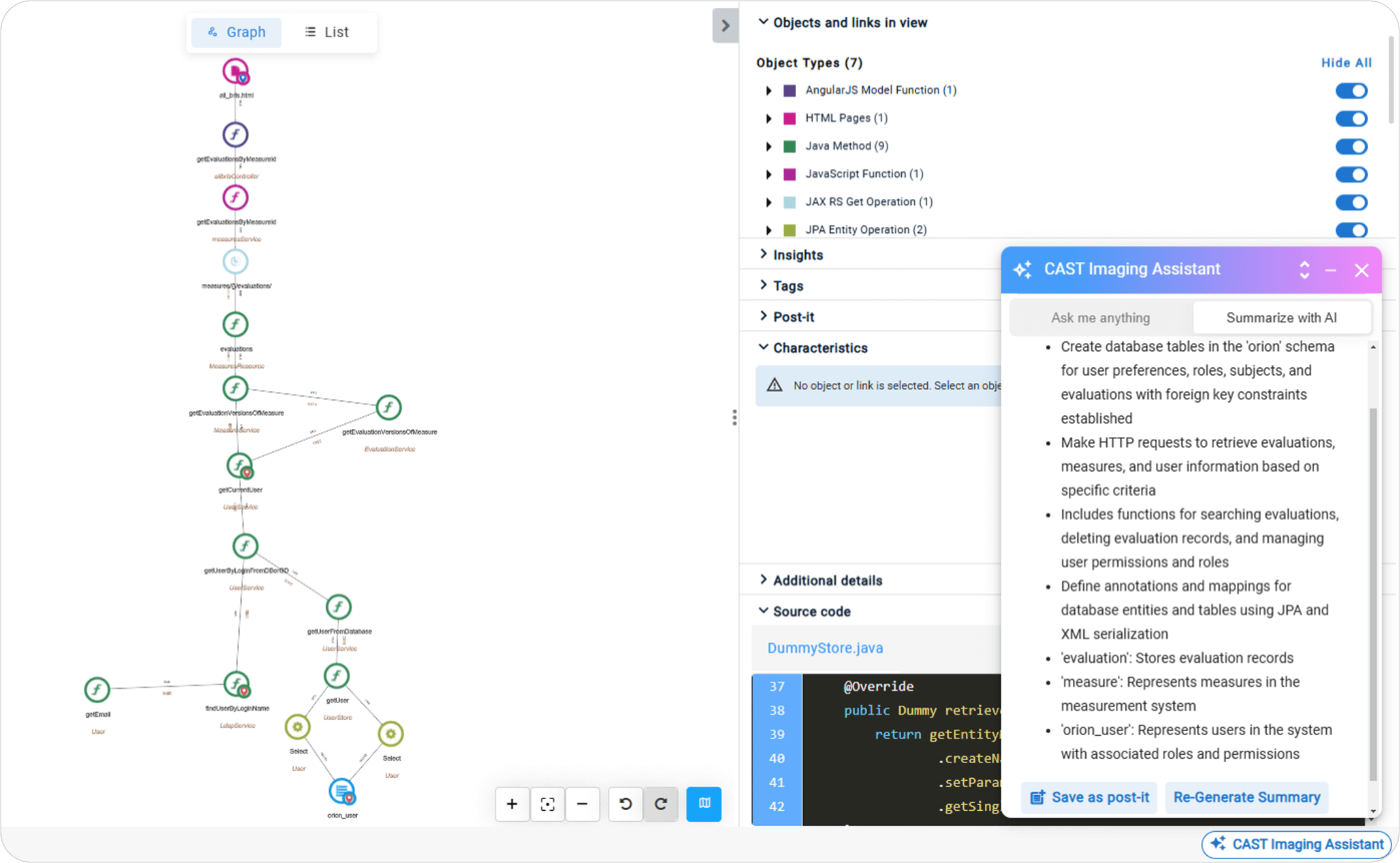 CAST Imaging - Capabilities